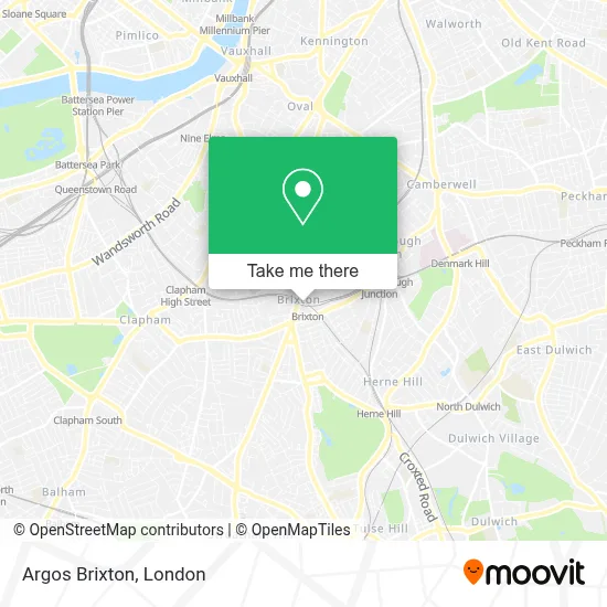 How to Get to Argos Brixton by Tube, Train or Bus?