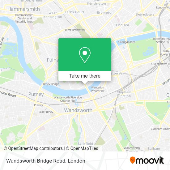How to Get to Wandsworth Bridge Road in Sands End by Bus, Train or Tube?