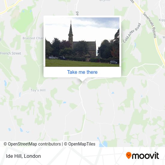 How to Get to Ide Hill in Sevenoaks by Bus or Train?