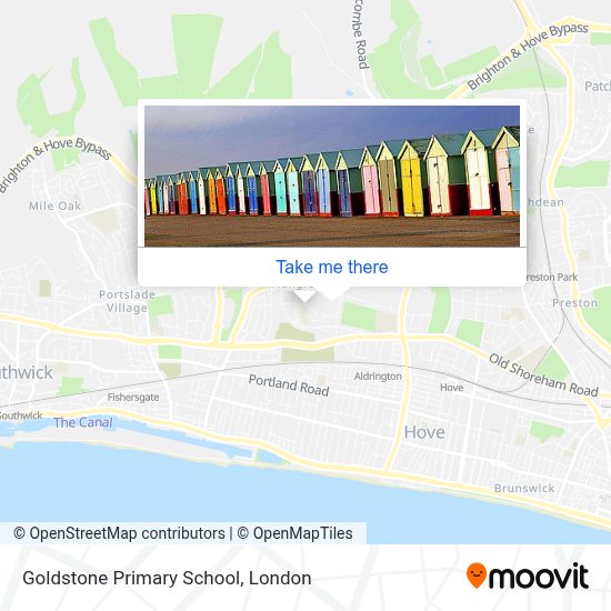 How to Get to Goldstone Primary School in Brighton And Hove by Bus or ...