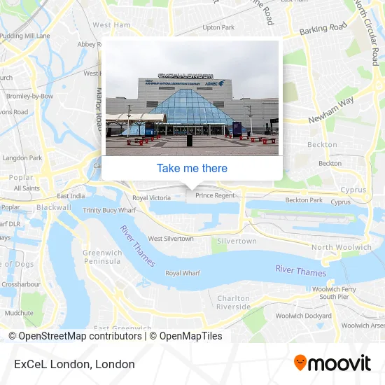How to Get to ExCeL London in Canning Town by Bus, Train, Tube or DLR?