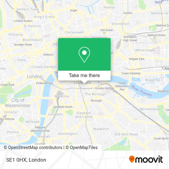 How to Get to SE1 0HX in Borough by Bus, Tube, Train or DLR?