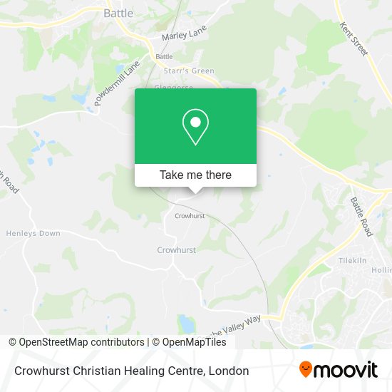 How to Get to Crowhurst Christian Healing Centre in Rother by Bus or Train?