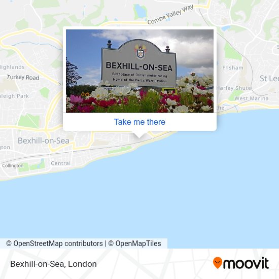 How to Get to Bexhill-on-Sea in Rother by Bus or Train?