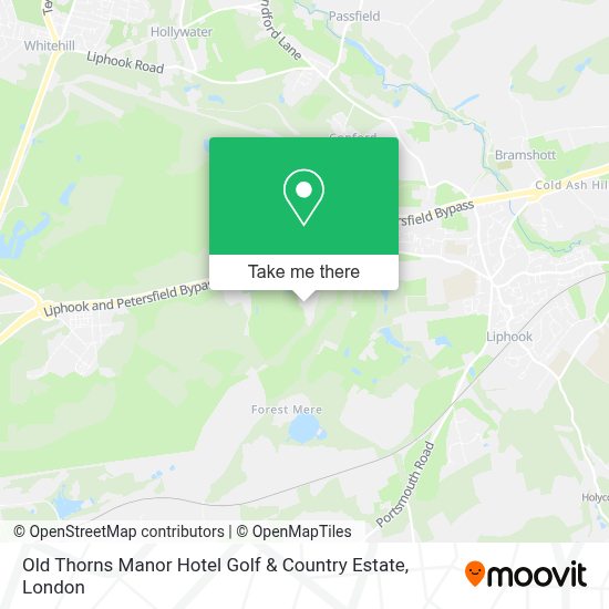 How to Get to Old Thorns Manor Hotel Golf & Country Estate in East ...