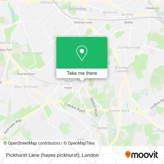 How to Get to Pickhurst Lane (hayes pickhurst) in Hayes (Kent) by Bus ...