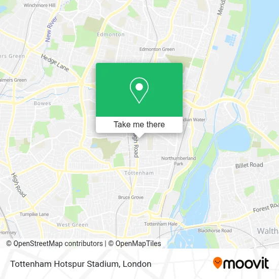 How to Get to Tottenham Hotspur Stadium by Bus, Tube or Train?