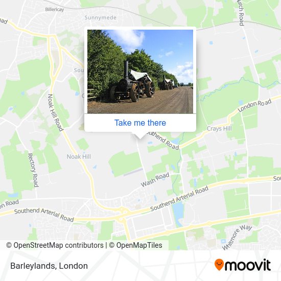 How to Get to Barleylands in Basildon by Bus or Train?