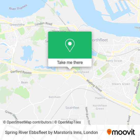 How to Get to Spring River Ebbsfleet by Marston's Inns in Swanscombe by ...
