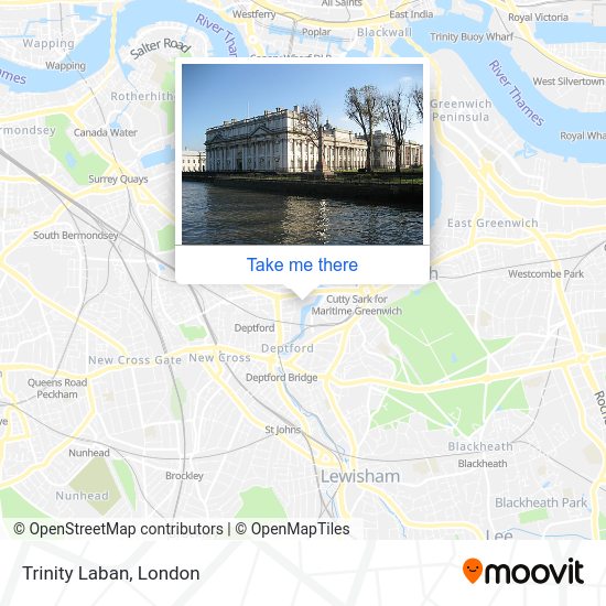 How to Get to Trinity Laban in Deptford by Tube, Train or Bus?