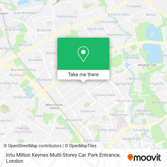 How to Get to Intu Milton Keynes Multi-Storey Car Park Entrance by Bus ...