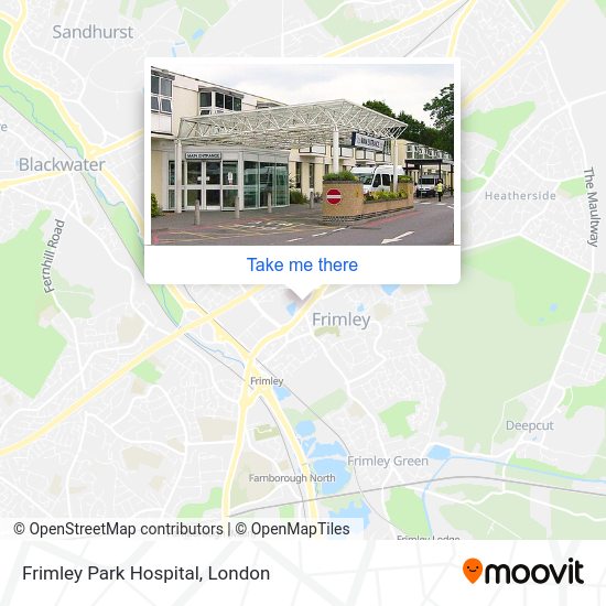 How to Get to Frimley Park Hospital by Bus or Train?