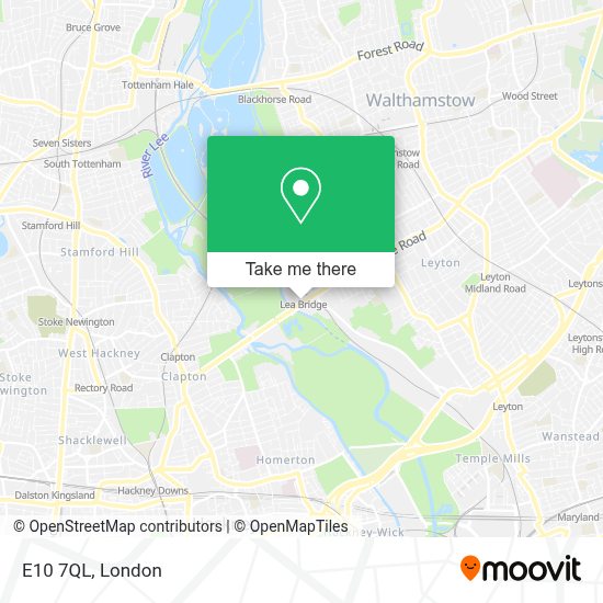 How to Get to E10 7QL in Walthamstow by Train, Tube or Bus?