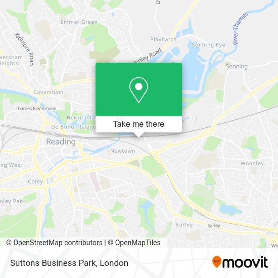 How to Get to Suttons Business Park in Wokingham by Bus or Train?
