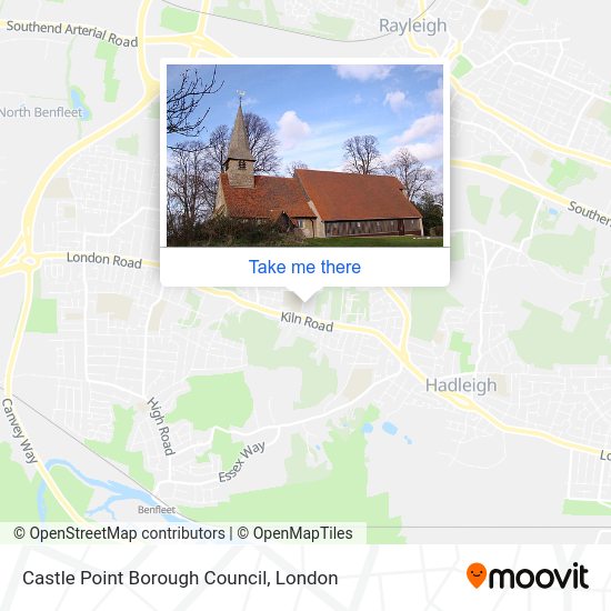 How to Get to Castle Point Borough Council by Bus or Train?