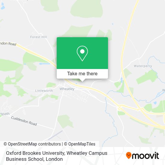 How to Get to Oxford Brookes University, Wheatley Campus Business ...