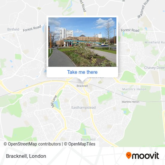 How to Get to Bracknell by Train or Bus?
