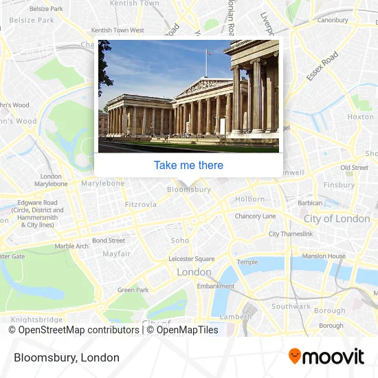 How to Get to Bloomsbury by Bus, Tube, Train or DLR?