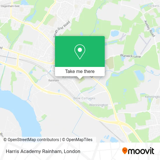 How to Get to Harris Academy Rainham by Bus, Train, DLR or Tube?