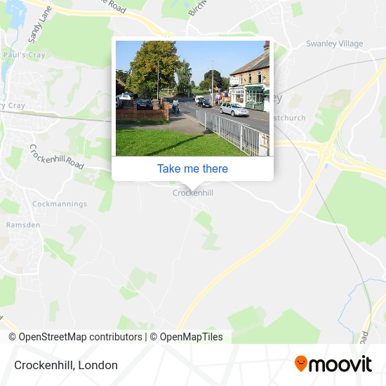 How to Get to Crockenhill in Sevenoaks by Bus or Train?