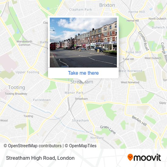How to Get to Streatham High Road by Bus, Tube or Train?