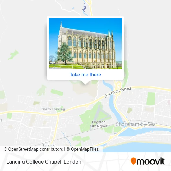 How to Get to Lancing College Chapel by Bus or Train?