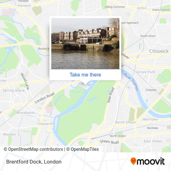 How to Get to Brentford Dock by Bus, Tube or Train?