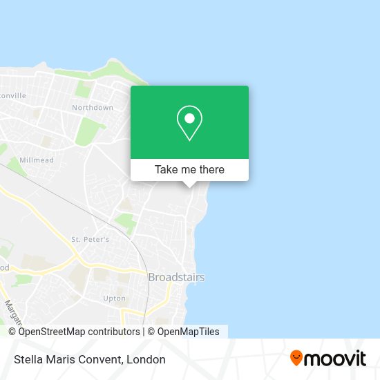How to get to Stella Maris Convent in Broadstairs by Bus or Train?