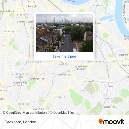 How to Get to Peckham by Bus, Tube, Train or DLR?