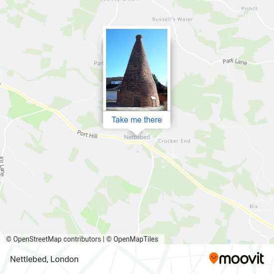 How to Get to Nettlebed in South Oxfordshire by Bus or Train?