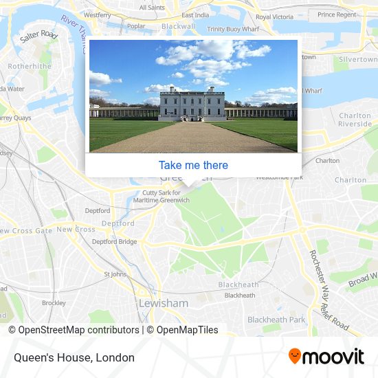 How to Get to Queen's House in Greenwich by Bus, Tube or Train?