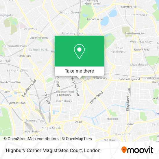 How to Get to Highbury Corner Magistrates Court by Tube, Train or Bus?