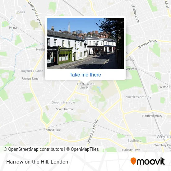 How to Get to Harrow on the Hill by Bus, Tube or Train?