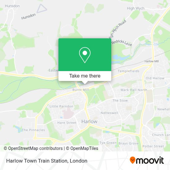 How to Get to Harlow Town Train Station by Bus, Train or Tube?
