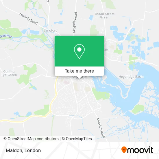 How to Get to Maldon by Bus or Train?