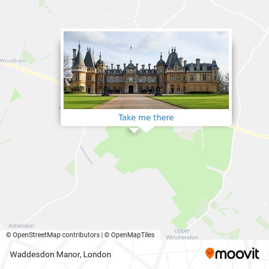 How to get to Waddesdon Manor in Aylesbury Vale by bus?