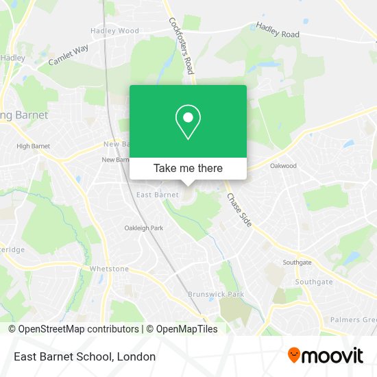 How to Get to East Barnet School by Bus, Tube or Train?