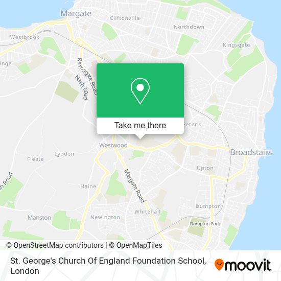 How to get to St. George's Church Of England Foundation School in ...