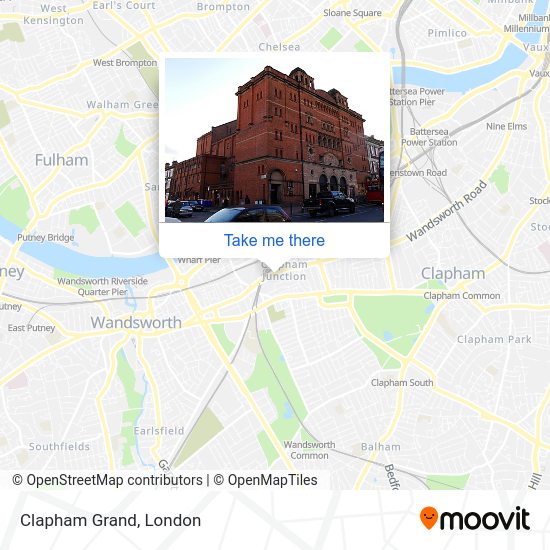 How to Get to Clapham Grand by Train, Tube or Bus?