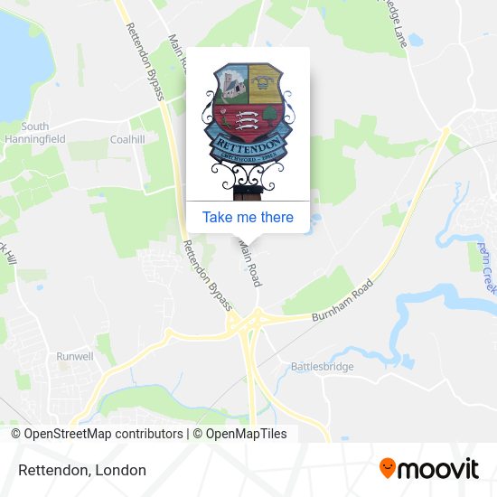 How to Get to Rettendon in Chelmsford by Bus or Train?