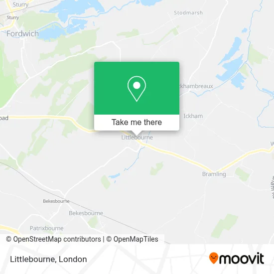 How to Get to Littlebourne in Kent by Bus or Train?