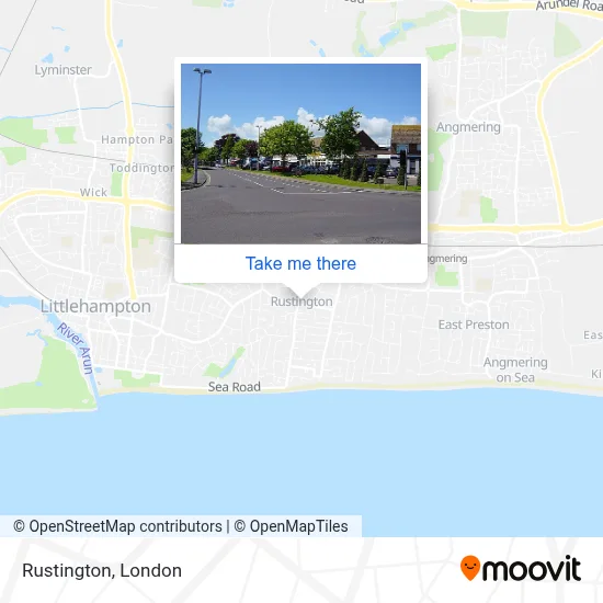 How to Get to Rustington in Littlehampton by Bus or Train?