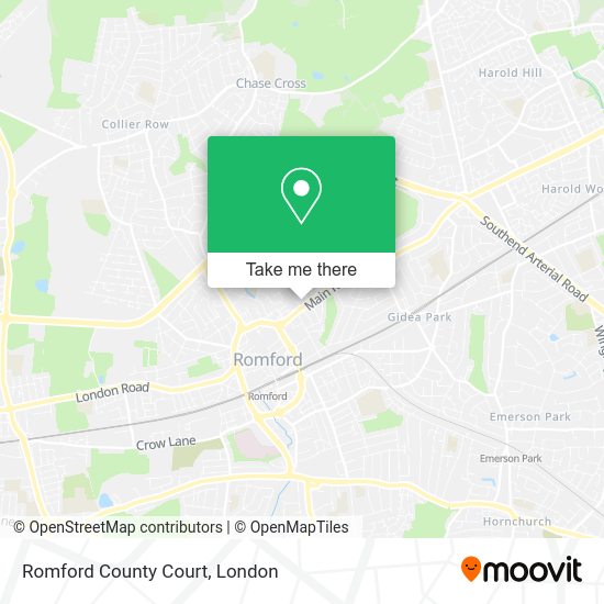 How to Get to Romford County Court by Bus, Train or Tube?