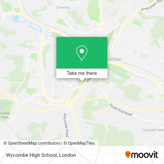 How to Get to Wycombe High School in High Wycombe by Bus or Train?