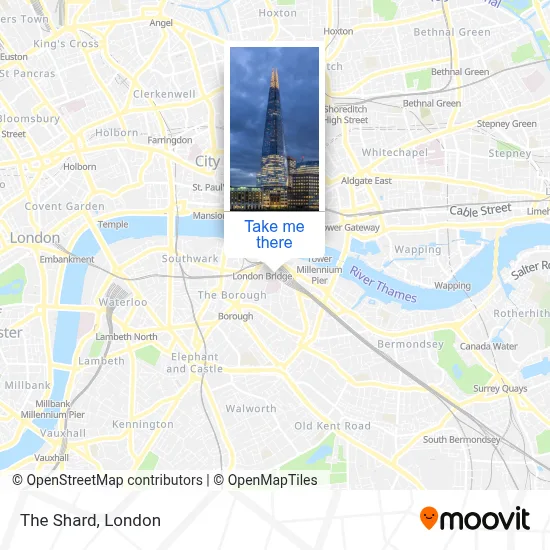 How to Get to The Shard in Borough by Tube, Train, Bus or DLR?