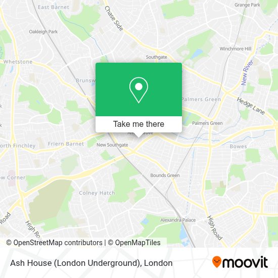 How to Get to Ash House (London Underground) in Arnos Grove by Tube ...