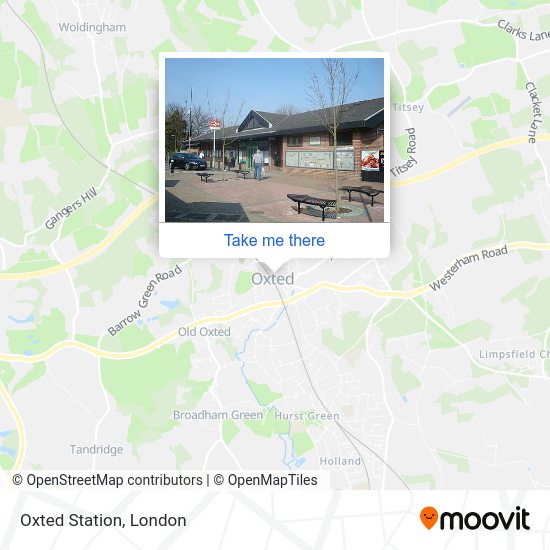 How to Get to Oxted Station by Bus or Train?