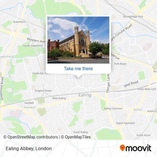 How to Get to Ealing Abbey by Bus, Tube or Train?