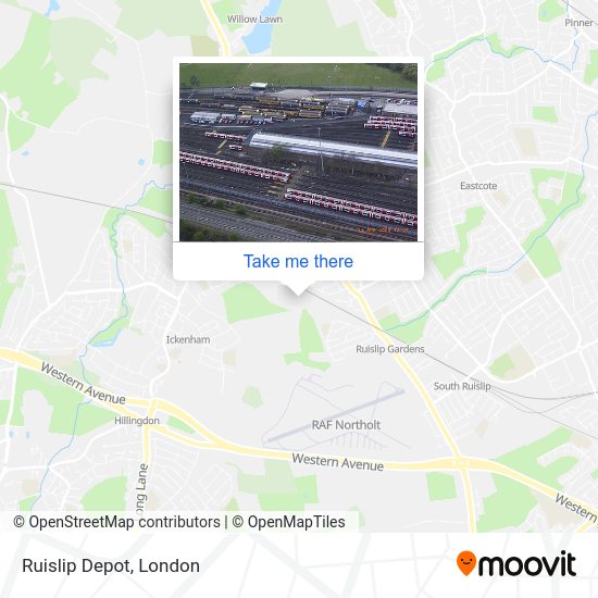 How to Get to Ruislip Depot by Bus, Train or Tube?