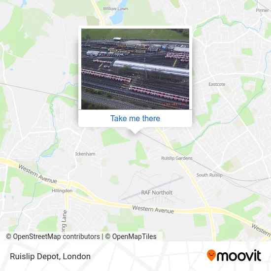 How to Get to Ruislip Depot by Bus, Train or Tube?